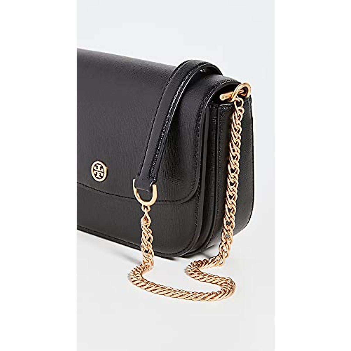 Tory Burch Women's Robinson Convertible Shoulder Bag, Black, One Size