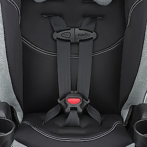 Evenflo Chase Harnessed Booster, Jubilee , 18x18.5x29.5 Inch (Pack of 1)