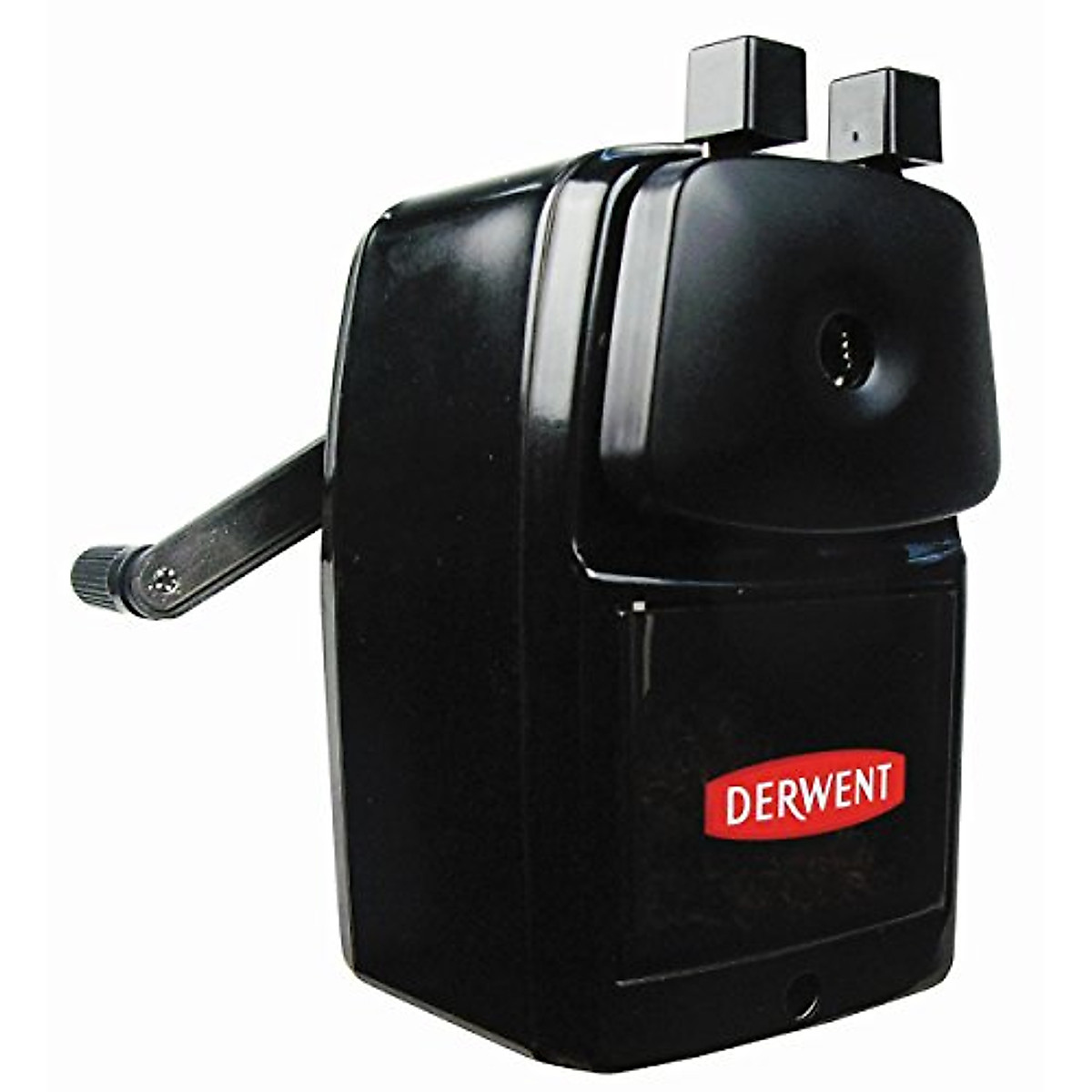 Derwent Super Point Manual Helical Pencil Sharpener (2302001) , Black , 1 Count (Pack of 1)