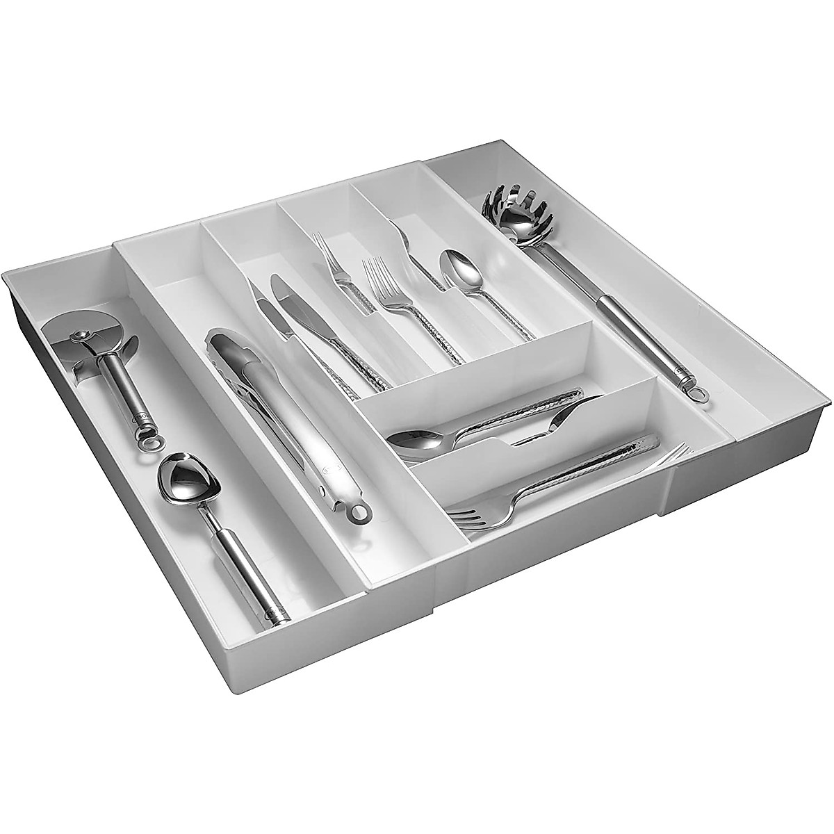 Dial Industries, Inc. Mega Expand-A-Drawer Cutlery and Utensil Drawer Organizer
