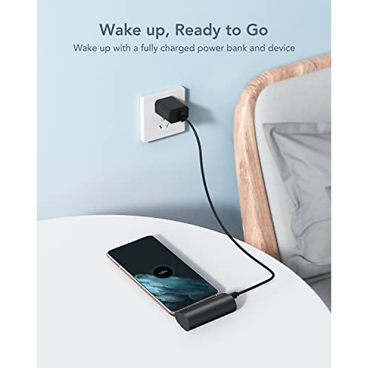 Charmast USB C Portable Charger Power Bank, Battery Pack 5000mAh, 20W PD 18W QC 3.0 Fast Charging Portable Phone Charger for Samsung Galaxy S21, S20, S10, Note 20, Moto, Google Pixel, LG, and More