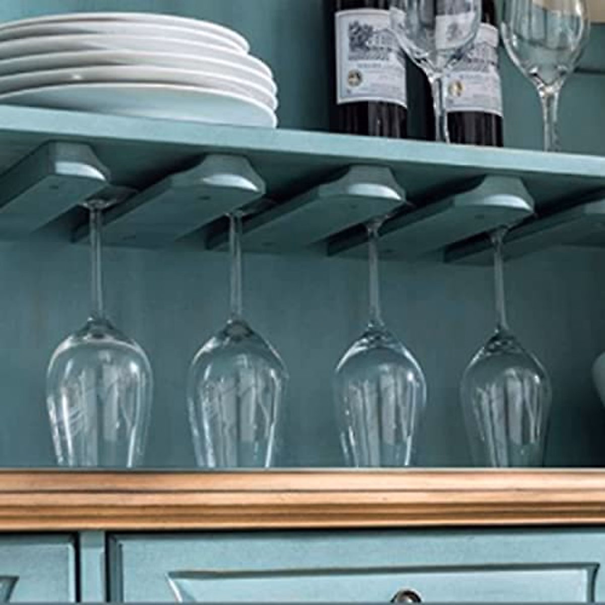 Buffet Sideboard Villa Decor Kitchen Console Table Sideboard Retro Old Cabinet Three-Layer Cupboard Storage Sideboard Entrance Cabinet Living Room Kitchen Storage Cabinet ( Size : Double door 152.8*35