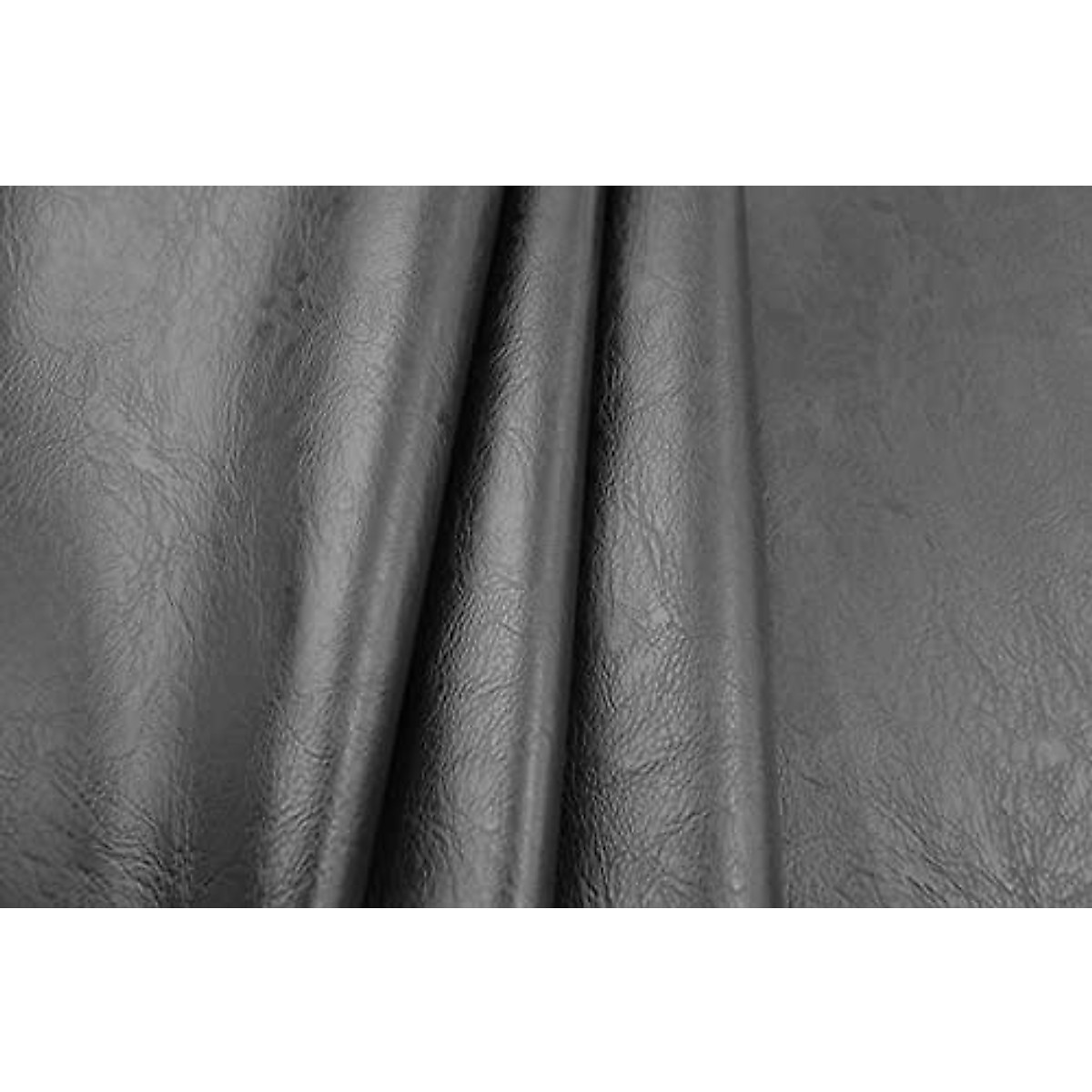 Soft Faux Leather Fabric Fake Leather Fabric by The Yard Black Upholstery Vinyl for Sofa Bags Chairs Car Seats DIY Crafts