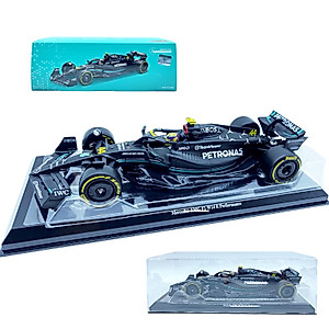 HTLNUZD 2023 New 1/24 F1Mercedes AMGW14#44 for Lewis Hamilton 1:24 Formula One F1W14#44 Alloy Racing Die Cast Car Static Adult Collection Model
