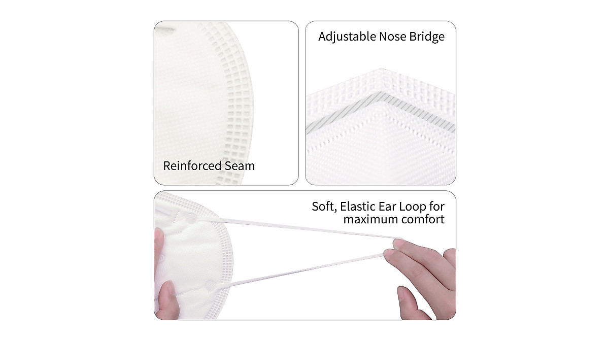 BYD CARE KN95 Masks - Comfortable & Breathable Protection