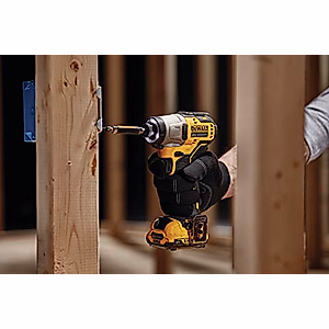 DEWALT XTREME 12V MAX* Impact Driver Kit, 1/4-Inch (DCF801F2)