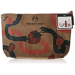 The Body Shop Lather & Slather Juicy Strawberry Gift Bag Gift Set, for Normal Skin
