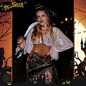 XZQTIVE Stretchy Corset Waist Belt for Women, Wide Elastic Tie Waspie Belt for Dresses 4.7inch