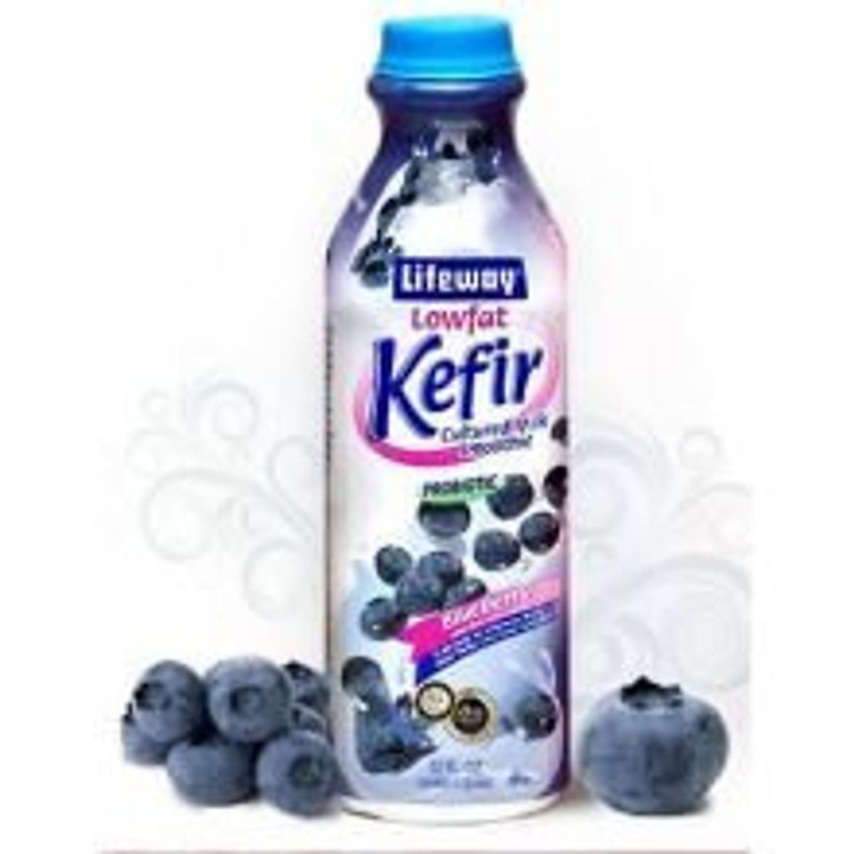 Lifeway Probiotic Low Fat Blueberry Kefir, 32 Ounce
