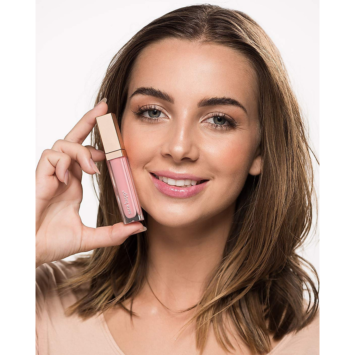 Sara Happ Ballet Slip Luxe Gloss - High-Impact Shine & Long-Lasting Wear, Nourish, Hydrate, and Heal Your Lips, 0.21 fl. oz.