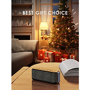 Portable White Noise Machine for Adults Kids with 42 Soothing Sounds, Rechargeable Travel Sound Machine, Rain & Ocean Sounds, Auto-Off Timer & 8-Level Volume Control