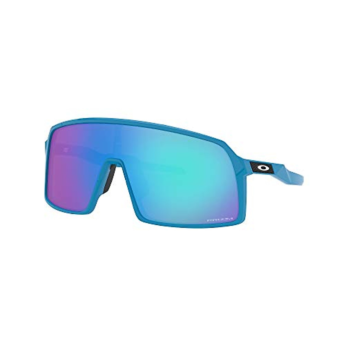 Oakley Men's OO9406 Sutro Rectangular Sunglasses, Sky/Prizm Sapphire, 37 mm