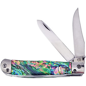 Frost Cutlery Trapper Abalone FOC173SAB