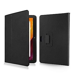 TabSuit Dragon Touch MAX10/Max10 Plus 10.1" Tablet Case, PU Leather Cover with Stand for Protection & Viewing