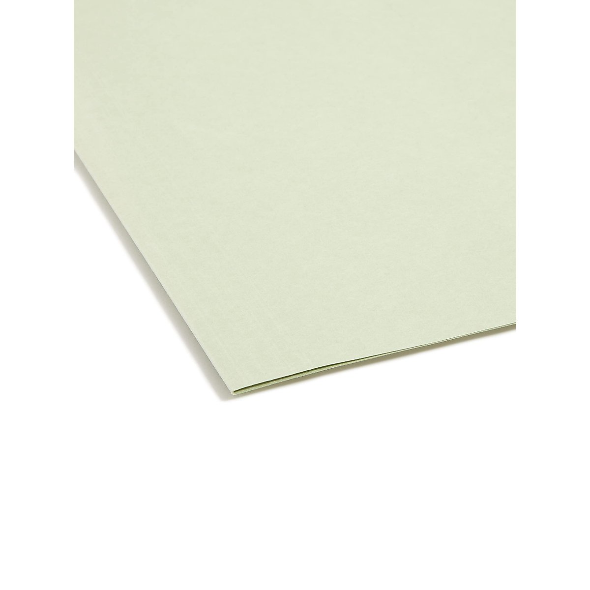 Smead FasTab Hanging Fastener File Folder with SafeSHIELD Fasteners, 1/3-Cut Built-in Tab, Letter Size, Moss, 18 per Box (65120)