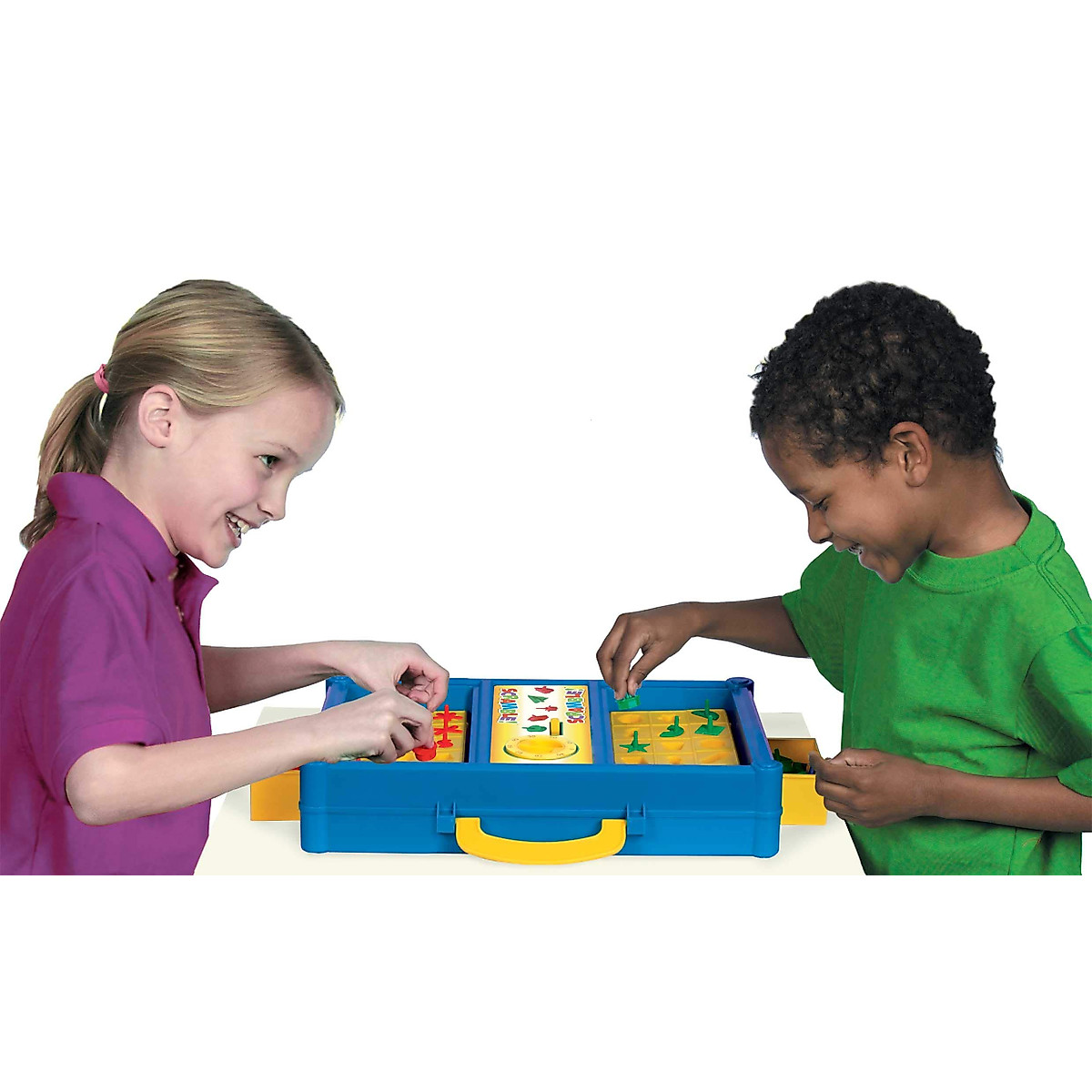 MUKIKIM Scramble - Shape Matching Family Board Game! Sorting Shapes Fast Before The Time is Up & Pieces Pop Out! Play Solo/with Friends. 12-Shape Junior Version Plates Included!