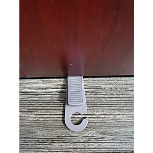 Rubber Door Stopper Multi Surface Anti Slippery Door Stop with Heavy Duty Design Flexible and Weddge Non Scratching Door Holder