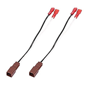 X AUTOHAUX 2pcs Car Speaker Connector Harness Wiring Adapter 72-7400 for Nissan NV2500 2012-2015