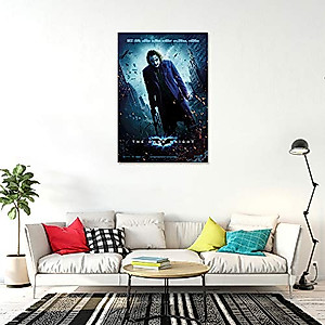 POSTER STOP ONLINE Batman - The Dark Knight - Movie Poster (Regular Style - The Joker) (Size 27" x 39")