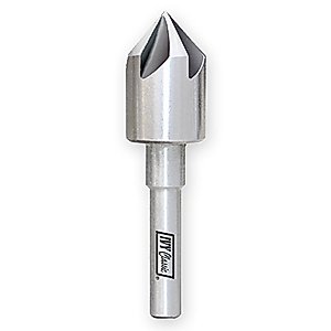 IVY Classic 09052 3/4-Inch M2 High Speed Steel Countersink, 5 Flute, 82-Degree Point, 1/Card