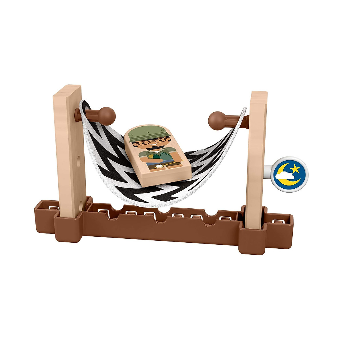 Fisher-Price Wonder Makers Design System Soft Slumber Campground - 60+ Piece Building and Wooden Track Play Set for Ages 3 Years & Up