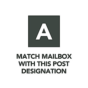 Gibraltar Mailboxes ADM11W01 Admiral Mailbox, Medium, Textured White