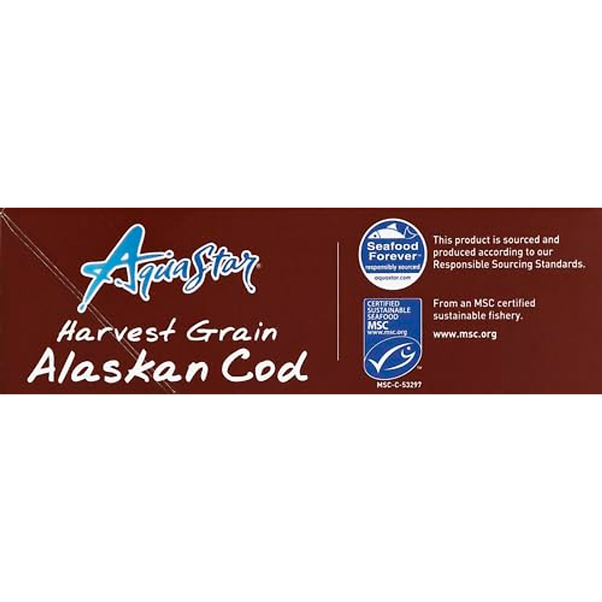 Aqua Star, Harvest Grain Alaskan Cod, 12 oz (Frozen)