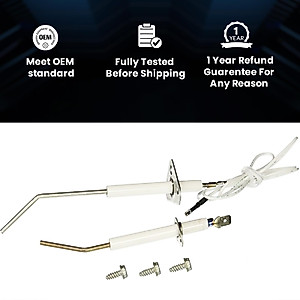 WIRELEL IDXLFLS1930 Flame Sensor Replacement Fit for Hayward Universal H-Series Induced Draft and Gas Heater Pool Heaters fits H250IDL H300IDL H400IDL H150FD H200FD H250FD H300FD H350FD