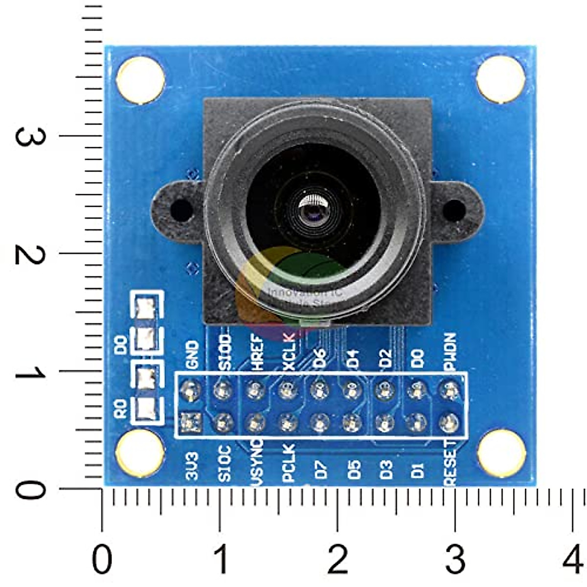 OV7670 300KP Camera Module Supports VGA CIF 640X480 Auto Exposure Control Display Compatible I2C Interface for Arduino