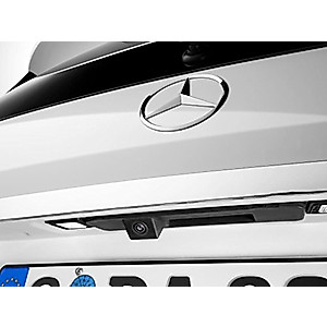 Backup Camera with Tailgate Handle for Universal Monitors (RCA),Rear View Reverse Parking Camera for MB C Class W205 CLA W117 2014-2016