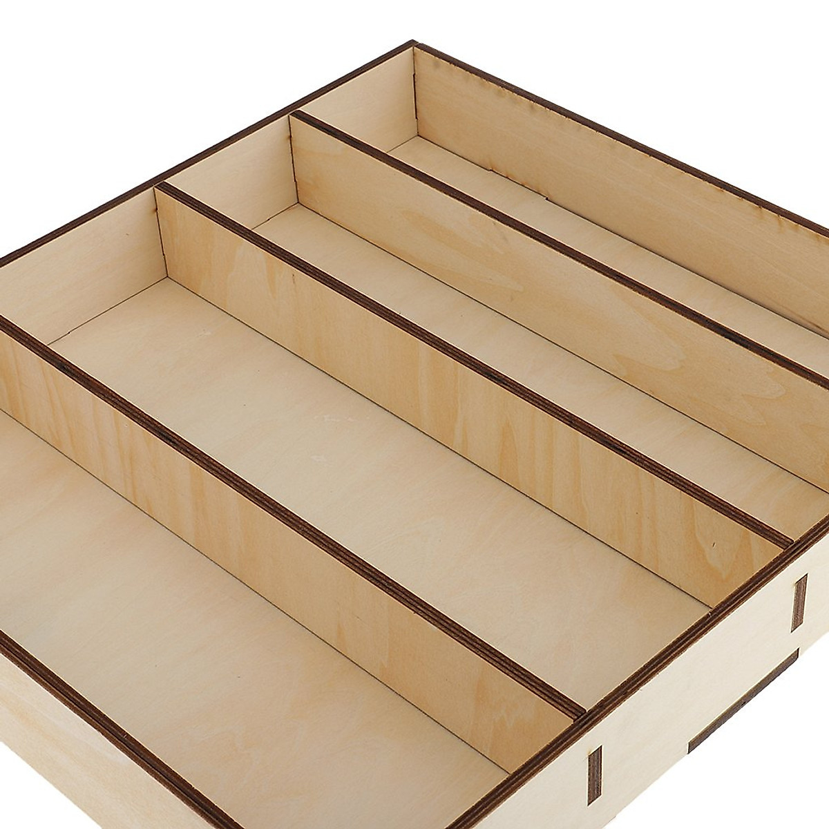 Jili Online Wooden Paint Bottle Rack Model Organizer Acrylics Paint Storage Stand Holder Box Hobby Art Supplies