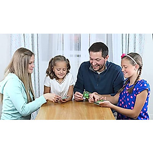 Regal Games - Kids Classic Card Games - Includes Old Maid, Go Fish, Slapjack, Crazy 8's, War, and Silly Monster Memory Match- for Family Game Nights, Parties - Set of 6 Games