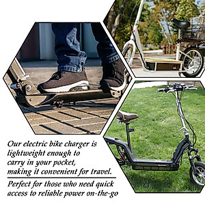 24V 2A Electric Scooter Charger with 3-Pin XLR Connector for Go-Go Elite Traveller SC40E/SC44E, Jazzy Power Chair,Pride Hoveround Mobility,Mountain Trailz,Schwinn S300/S350,Ezip 400/500/650/750/900