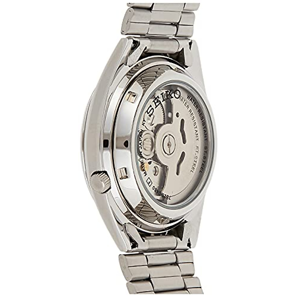 Seiko 5 Automatic Gents Stainless Steel Watch, Black Dial - SNXS79J1 - (Made in Japan) by Seiko Watches