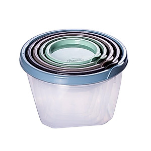 PLASUTIL Connect Round Jar Set of 5, Plasútil