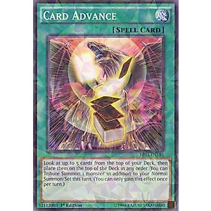 YU-GI-OH! - Card Advance (BP03-EN185) - Battle Pack 3: Monster League - 1st Edition - Shatterfoil