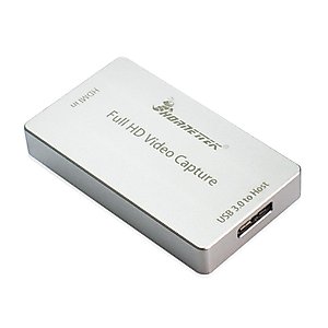 HornetTek HDMI Video Capture Device / Video Game Recorder USB 3.0 1080P 60 FPS Video & Audio Grabber -Zoom Compatible- for VLC, Use Only v2.2.6 or Older Versions