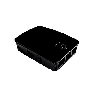 Raspberry Pi 3 3B 3B+ Official Case Black ABS Professional Enclosure Box Only for Raspberry Pi 3 Model B Plastic Protective Case