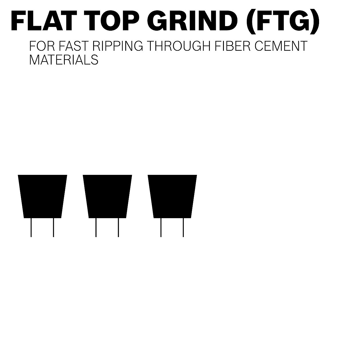 Bosch CB704FC 7-1/4 In. 4 Tooth Edge Diamond-Impregnated Carbide-Tipped Saw Blade