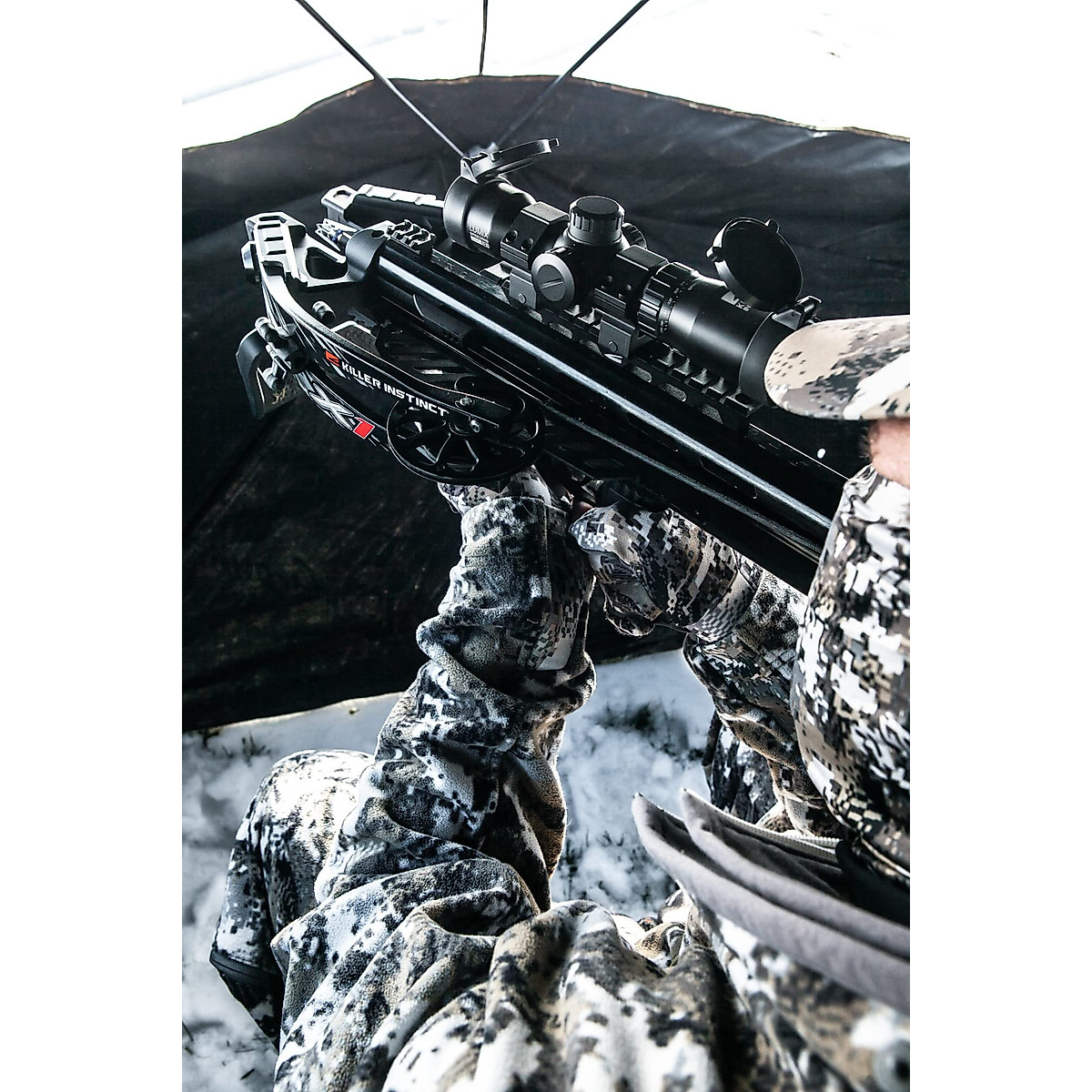 Killer Instinct SWAT X1 Pro Package. The SWAT X1 Using The Speedring Scope is The Most Formidable Crossbow for Sale on The Market Today! Includes Quiver, Bolts, Scope, Foregrip, and Field Points