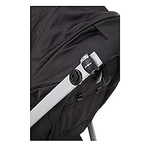 Good Gear 2 Pack Waterproof Silicone Strap Stroller Safety LED Lights, Night Walking Accessories, Battery Operated Visibility Light for Kids Scooter & Bike, Black