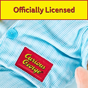 KIDS PREFERRED Curious George Monkey Plush - George in Pajamas 12" Stuffed Animal (91719)
