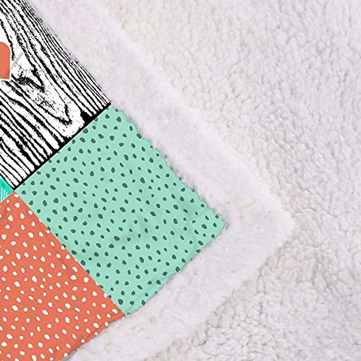 WGFAKJMO Cow Blanket Cute Cow Print Blanket Cow Beding Sherpa Fleece Throw Blanket Farm Animals Blanket Warm and Plush Cow Print Throw Blankets for Bed Sofa Travel Couch（Green，(50 x 60 in)）