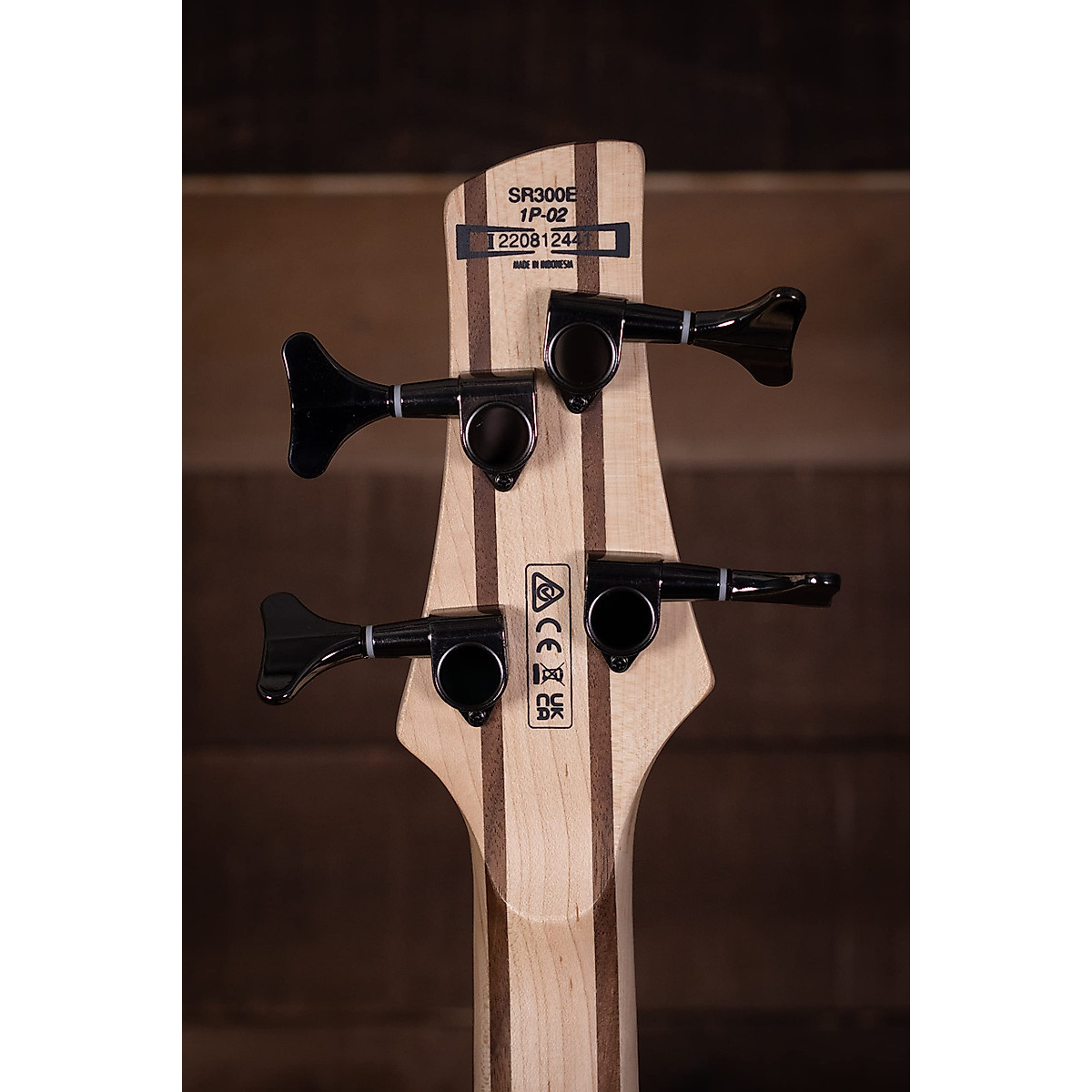 Ibanez SR300E SR Standard 4-String Bass Guitar, Sky Veil Matte