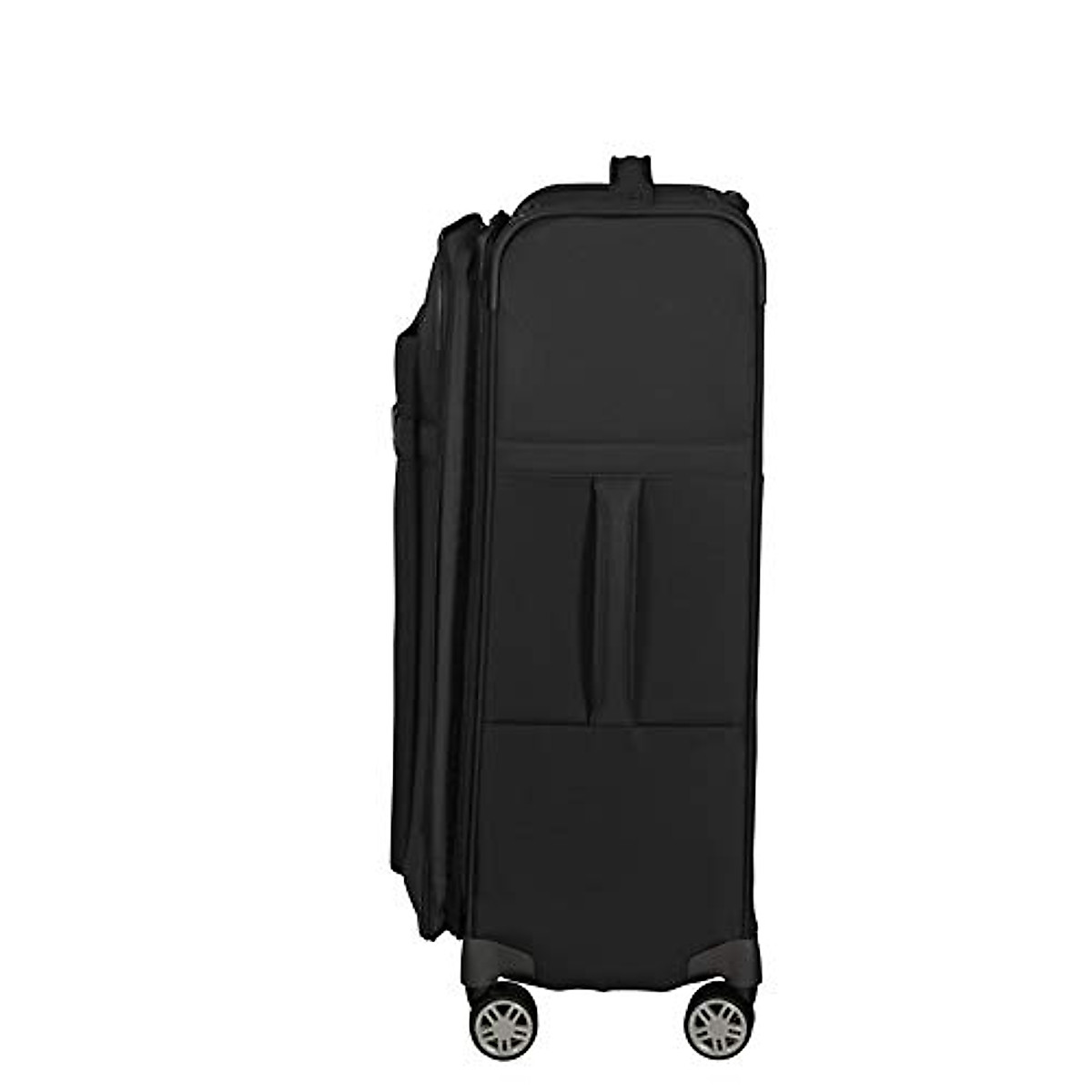 Samsonite Airea Luggage- Suitcase, Spinner M Expandable (67 cm - 81.5 L), Black (Black)