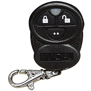 EXCALIBUR ALARMS 433-01B Omega Replacement Transmitter for Mundial-3 3 button black