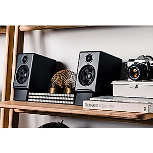 Audioengine A2 Plus Wireless Bluetooth Desktop Speakers - 60W Computer Speakers for Music and Gaming