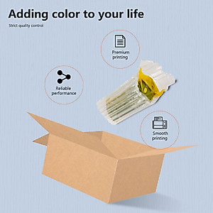 96 97 High Yield Ink Cartridges Combo Pack (1 Black+1 Tri-Color) Remanufactured for HP 96&97 Work with DeskJet 5940 6840 6940 6988 9800 officejet 7210 7310 7410 Photosmart 2610 2710 8050 8450 Printer