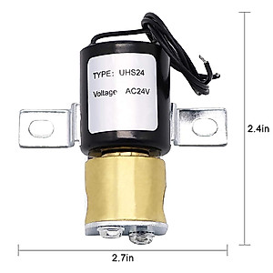prime&swift UHS24 Universal Humidifier 24 Volt Solenoid Valve Fit for Honeywell HE220,HE225,HE260
