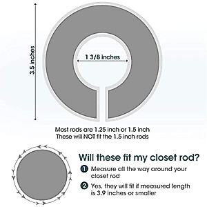 Rose Gold Baby Velvet Hangers 30 Pcs & 6 Closet Organizer Dividers, Non-Slip Kids Hangers, Yellow